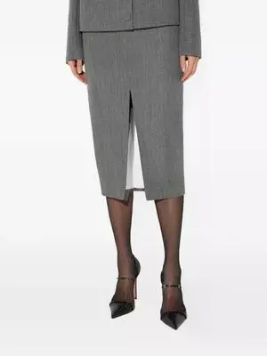 Elisabetta Franchi Wool Skirt