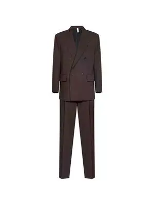 HEVO Double-breasted Peak-lapel Suit