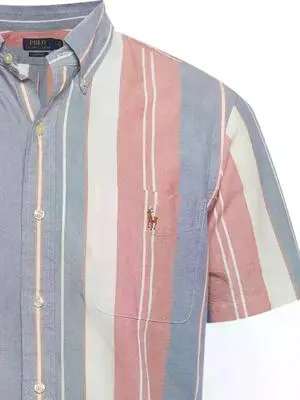 Polo Ralph Lauren Striped Short-sleeve Shirt - Red