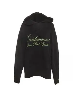 JEAN PAUL GAULTIER Printed Hoodie - Black
