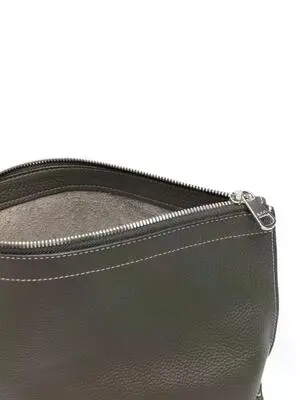 A.p.c. Neige Clou Leather Clutch Bag