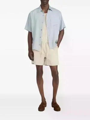 FRAME Short-sleeved Chest-pocket Shirt