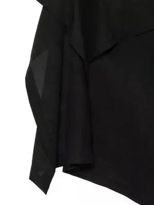 Issey Miyake All Squares Draped Skirt