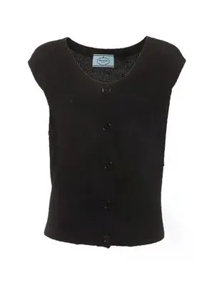 Prada Button-up Sweater Vest