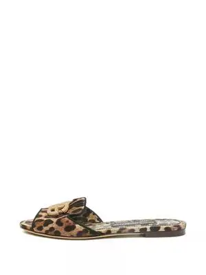 Dolce & Gabbana Dg Leopard-print Sandals