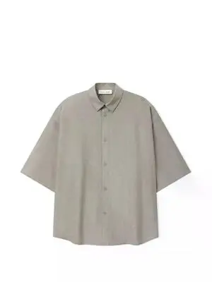 Fear Of God Silk-blend 3/4 Sleeve Button-up Shirt