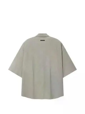Fear Of God Silk-blend 3/4 Sleeve Button-up Shirt