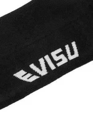 EVISU Seagull Logo-embroidered Socks