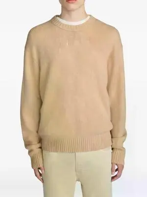 FRAME Crew Neck Drop Shoulder Sweater