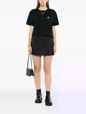 AGNES B. Embroidered-patch T-shirt