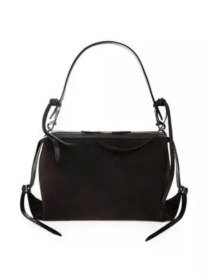 Yuzefi Bento Suede Shoulder Bag