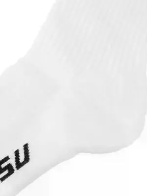 EVISU Seagull Logo-embroidered Socks