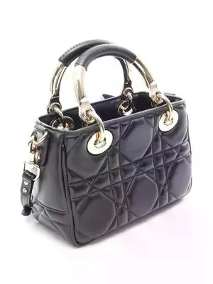 Dior Mini Embossed Calfskin Lady 95.22 Bag Satchel