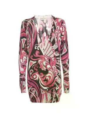 Emilio Pucci Abstract-print Cardigan