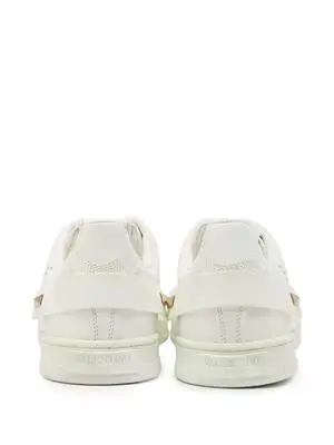 Valentino Garavani Backnet Perforated Leather Sneakers