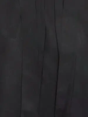 Prada Gathered Neck-tie Blouse