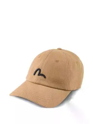 EVISU Embroidered Baseball Cap - Brown