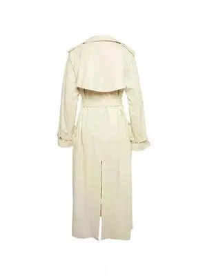 Zeynep Arçay Leather Belted Trench Coat