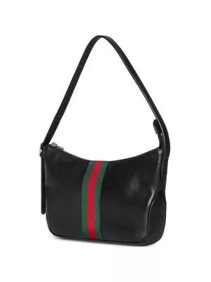 Gucci Web-stripe Calf Leather Messenger Bag
