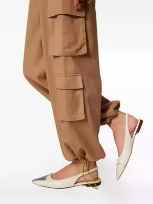 TWINSET Lyocell And Cotton Joggers