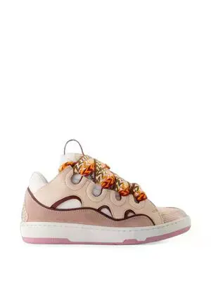 LANVIN Curb Leather Sneakers