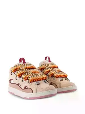 LANVIN Curb Leather Sneakers