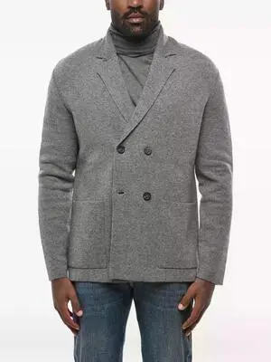 Malo Knit Double-breasted Blazer