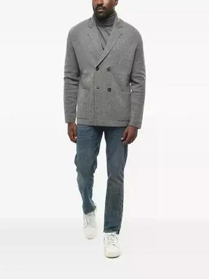 Malo Knit Double-breasted Blazer