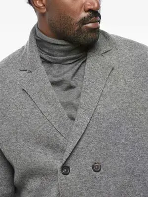 Malo Knit Double-breasted Blazer