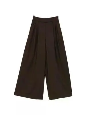 CO.GO Pleated Wide-leg Palazzo Pants