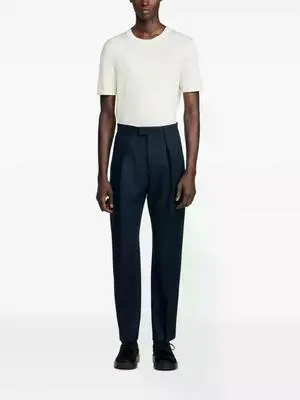 Sandro Pleated Wide-leg Trousers