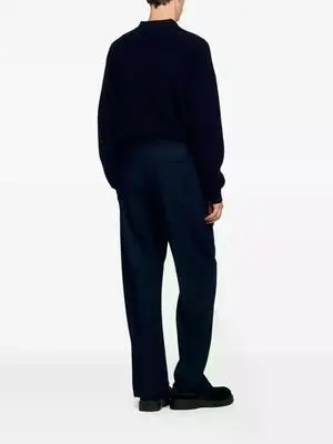 Sandro Pleated Wide-leg Trousers