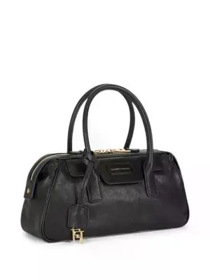 Elisabetta Franchi Small Boston Bag In Nappa Leather