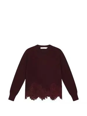 Zimmermann Valiant Lace-trimmed Sweater