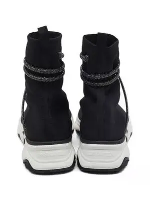 Rene Caovilla Cleo Crystal-embellished Sneakers