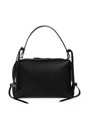 Yuzefi Bento Pebbled Leather Shoulder Bag