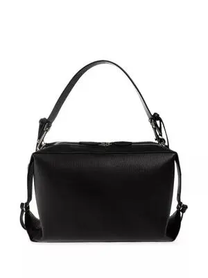 Yuzefi Bento Pebbled Leather Shoulder Bag