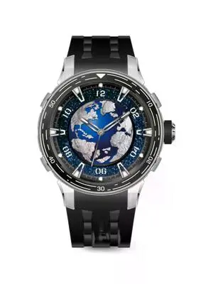 INVICTA Celestial 46mm Watch With Earth-motif Dial - Blue