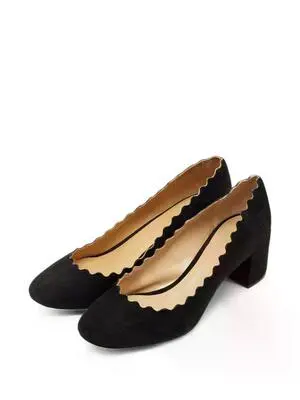 Chloé Laurena Scalloped Pumps
