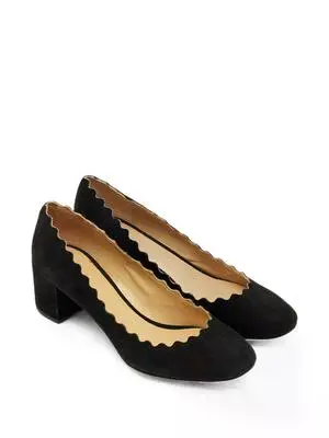 Chloé Laurena Scalloped Pumps