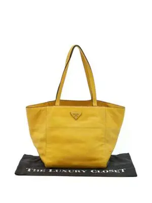 Prada Leather Tote Bag