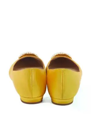 Manolo Blahnik Hangisi Ballet Flats