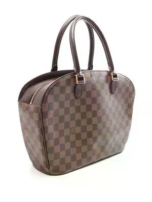 LOUIS VUITTON 2004 Damier Ebene Sarria Horizontal Handbag