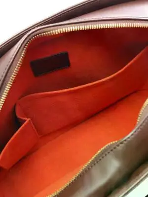 LOUIS VUITTON 2004 Damier Ebene Sarria Horizontal Handbag