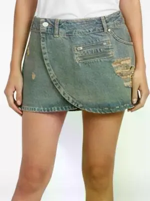 Miaou Hunter Straight Mini Skirt