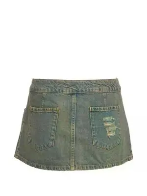 Miaou Hunter Straight Mini Skirt