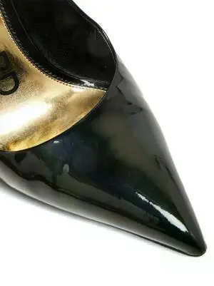 TOM FORD Padlock Pointed-toe Pumps