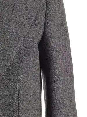 SA SU PHI Peak-lapels Cropped Blazer