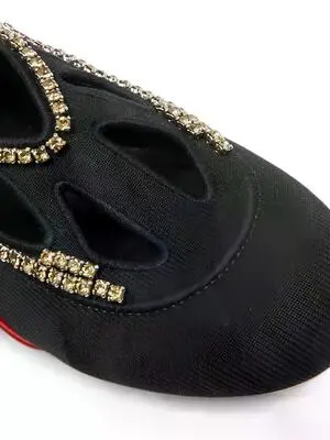 Valentino Garavani Crystal Embellished High-top Sneakers