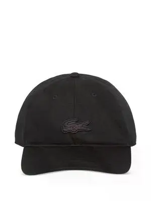 Lacoste Baseball Cap With Logo Patch - Black